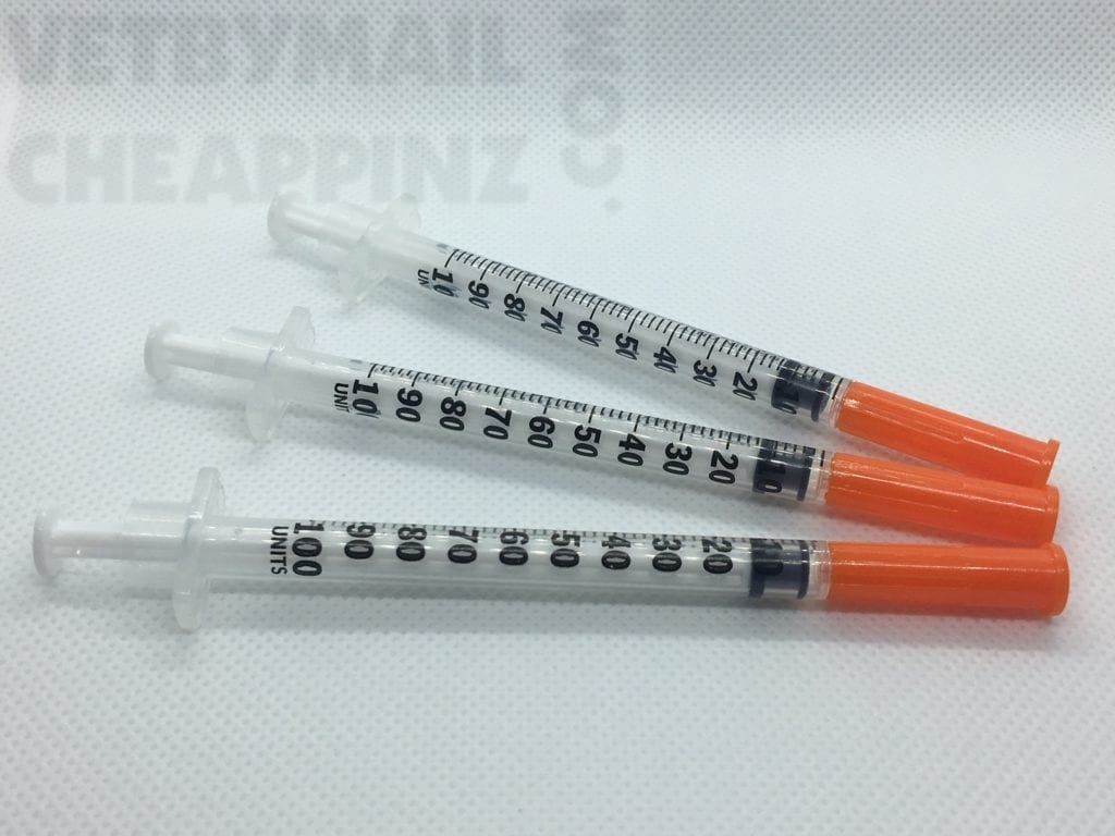 Easy Touch Insulin Syringes with Fixed Needle - 5cc or 1cc